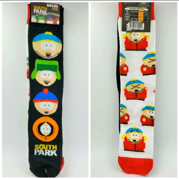 comedy central | Underwear & Socks | 2 Pair South Park Socks | Poshmark
